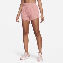 Nike Dri-FIT Running Division Damen-Laufshorts mit Futter, hohem Taillenbund und Taschen (ca. 7,5 cm) - Pink