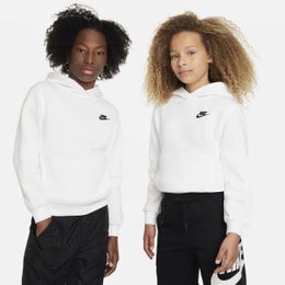 Nike Sportswear Club Fleece Hoodie für ältere Kinder - Weiß