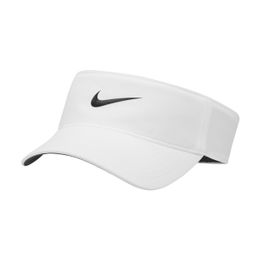 Nike Dri-FIT Ace Swoosh-Schirmmütze - Weiß