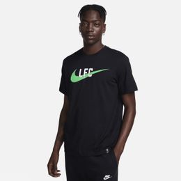 Liverpool FC Swoosh Nike T-Shirt für Herren - Schwarz