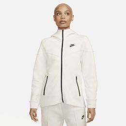 Nike Sportswear Tech Fleece Windrunner Damen-Hoodie mit durchgehendem Reißverschluss - Braun