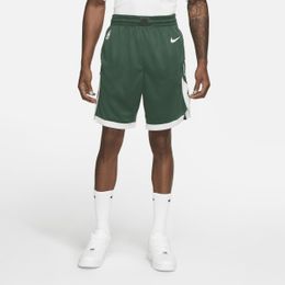 Milwaukee Bucks Icon Edition Nike NBA Swingman Shorts für Herren - Grün