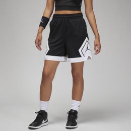 Jordan Sport Damenshorts mit diamantförmigen Akzenten - Schwarz