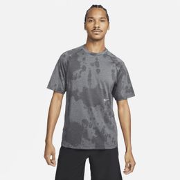 Nike Dri-FIT ADV A.P.S. Speziell entwickeltes Fitness-Kurzarm-Oberteil für Herren - Grau