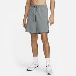 Nike Dri-FIT Unlimited vielseitige 2-in-1-Shorts (ca. 23 cm) für Herren - Grau