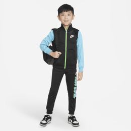 Nike Active Joy Tricot Set Trainingsanzug für jüngere Kinder - Schwarz