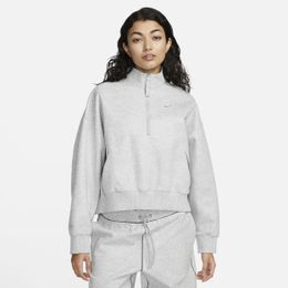 Nike Forward Damenjacke mit Viertelreißverschluss - Grau