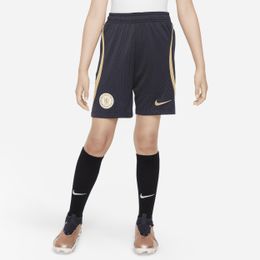 Chelsea FC Strike Nike Dri-FIT Strick-Fußballshorts für ältere Kinder - Blau