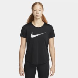 Nike Dri-FIT One Kurzarm-Laufoberteil für Damen - Schwarz