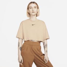 Nike Sportswear Kurz-T-Shirt für Damen - Braun