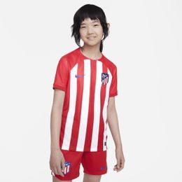 Atlético Madrid 2023/24 Stadium Home Nike Dri-FIT Fußballtrikot für ältere Kinder - Rot