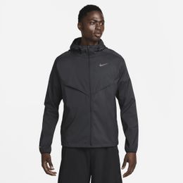 Nike Windrunner Repel-Laufjacke für Herren - Schwarz