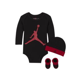 Jordan 3-teiliges Set für Babys (0–12 M) - Schwarz