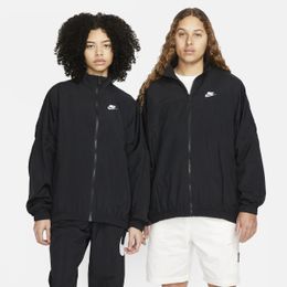 Nike Sportswear Essential Windrunner Damenjacke aus Webmaterial - Schwarz