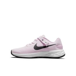 Nike Revolution 6 FlyEase Straßenlaufschuh für einfaches An- und Ausziehen für ältere Kinder - Pink