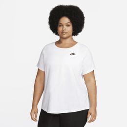 Nike Sportswear Club Essentials Damen-T-Shirt - Weiß