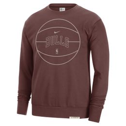 Chicago Bulls Standard Issue Nike Dri-FIT NBA-Sweatshirt für Herren - Braun