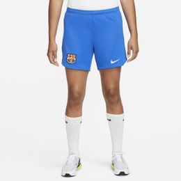 FC Barcelona 2023/24 Stadium Away Nike Dri-FIT Fußballshorts für Damen - Blau