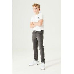 Garcia 5-Pocket-Jeans Lazlo mit Destroyed-Detail am Knie, for BOYS, grau