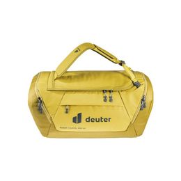 Deuter Reisetasche AViANT Duffel Pro 60, Kompression innen für Kleidung, gelb