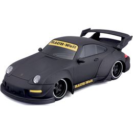 Maisto Tech RC-Auto Porsche 993 RWB 2,4 GHz, mattschwarz, schwarz