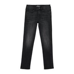 s.Oliver Junior Regular-fit-Jeans im 5-Pocket-Stil, grau