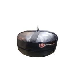 BAY-Sports Boxsack Bodenanker Doppelendball Punchingball Speedball Bodenanker schwarz