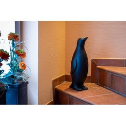 IDYL Dekofigur IDYL Moderne Skulptur Figur Sandsteinguss "Pinguin"