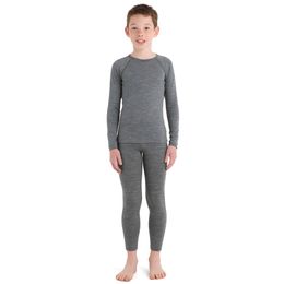 Icebreaker Merino 200 Oasis Langarmshirt - Gritstone Heather - Größe 06