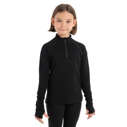 Icebreaker Merino 260 Tech Half Zip Langarmshirt - Black - Größe 04