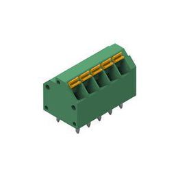 W&Uuml;RTH ELEKTRONIK W&uuml;rth Elektronik Printklemme, Durchsteckmontage, 3.81mm Raster, 45 &deg;, Steckverbindung, 5 Pole - 691409320005