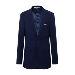 Burton Menswear London Herren - Jacken & Mäntel 'Super Skinny Blue Texture Jacket'