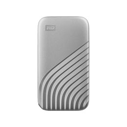 Western Digital WD My Passport™ Festplatte, 1 TB SSD, 2,5 Zoll, extern, Silber