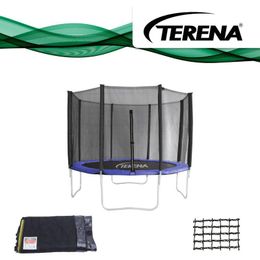 Terena - Premium Ersatznetz Sicherheitsnetz für Trampolin 305 cm mit 8 Stangen
