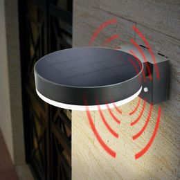 Solar Sensor-Wandleuchte für außen Diana schwarz metall outdoor 102598 - Esotec