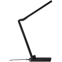 Brilliant Lampe Tori LED Tischleuchte schwarz 1x 5W LED integriert SMD, 320lm, 5000K Mit Touchdimmer stufenlos dimmbar An zwei Gelenken in Höhe und