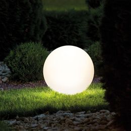 Solar Leuchtkugel 50 cm mit 16 Lichtfarben Solarleuchte Garten Esotec 102893