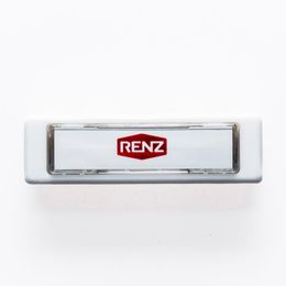 Renz - Klingeltaster Lira -weiß 97-9-85110 - weiß