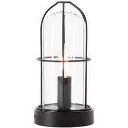 Brilliant - Lampe Storm Tischleuchte schwarz 1x D45, E14, 40W, geeignet für Tropfenlampen (nicht enthalten) Mit Schnurzwischenschalter - schwarz