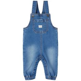 name it - Jeans-Latzhose NBMBUNDO DNMATUMLES 2626 in medium blue, Gr.62