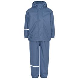 CeLaVi - Regenset NEW SOLID mit Innenfleece 2-teilig in china blue, Gr.80