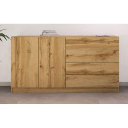 borchardt Möbel borchardt Möbel Sideboard Vaasa, Breite 152 cm, beige