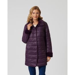 Helena Vera Steppjacke mit Webpelz