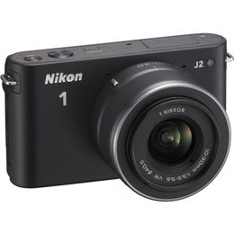 Hybrid - Nikon 1 J2 - Schwarz + 10-30 mm Nikkor Objektiv