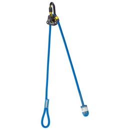 climbing technology - Tuner-I Adjustable Lanyard - Sicherungsgerät Gr One Size blau/weiß