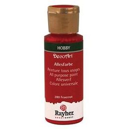 Rayher Allesfarbe Acrylfarben feuerrot 59,0 ml