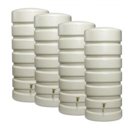 4rain Classic Wandtank-Set 2.600 L sandbeige