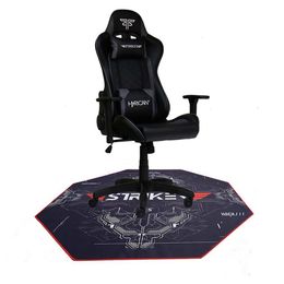 Hyrican Gaming-Stuhl Striker Gaming-Stuhl "Comander" ergonomischer Gamingstuhl, 3D-Armlehnen, grau|schwarz