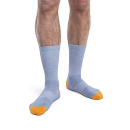 Icebreaker Merino Lifestyle Light Socken Crew - Mann - Kyanite/solar - Größe M