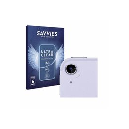 Savvies Schutzfolie für Apple iPad Air 5 WiFi Cellular 2022 (NUR Kameraschutz